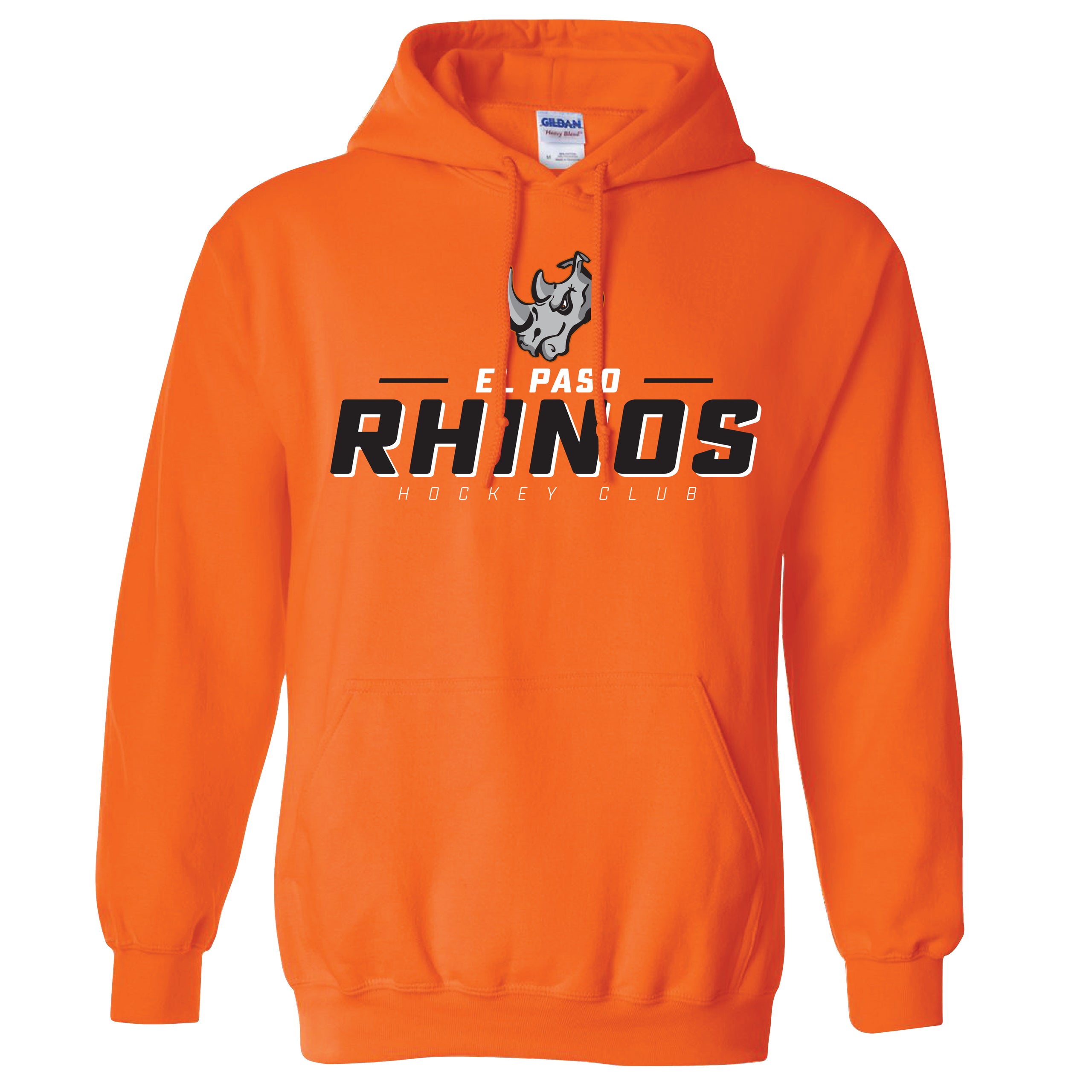 Safety Orange Rhino Hoodie El Paso Rhinos Online Store safety-orange-rhino-hoodie-el-paso-rhinos-online-store